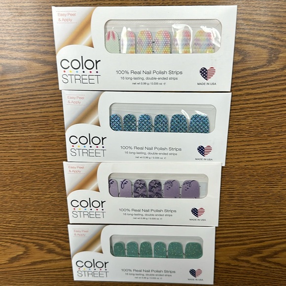 Color Street | Makeup | Colorstreet Lotgreat Hare Day Atlantis Always ...